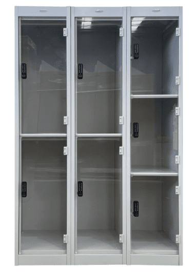 Clear Door Lockers | Premier Lockers NZ